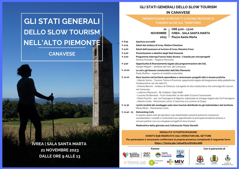 GLI STATI GENERALI DELLO SLOW TOURISM NELL'ALTO PIEMONTE - Anfiteatro ...